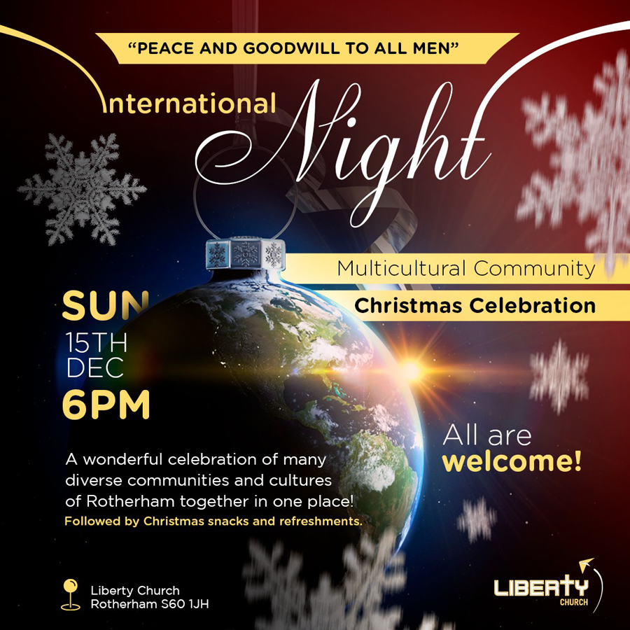International Night Christmas Celebration 2024 at Liberty Church